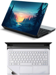 Adefex Laptop Skin 2in1 Pack with Transparent Trackpad for All Laptop ...