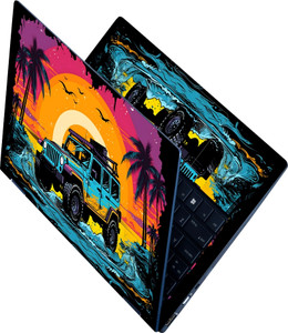 Techfit Full Body Laptop Skin for Laptops Upto 15.6 Inch - Sunset ...