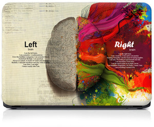 Techfit Laptop Skin Fits Laptops Size Upto 15.6 inches - Left Right ...