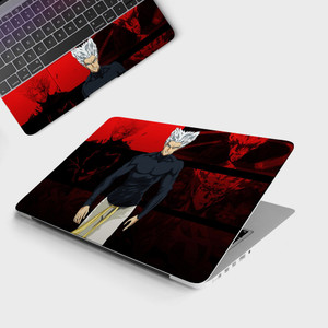 Yuckquee GAROU ONE PUNCH MANTop+Wrist Pad Vinyl Laptop Skin 13.3 Vinyl ...