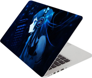 POINT ART Laptop Decal Sticker - anime girl headphone Vinyl Laptop ...