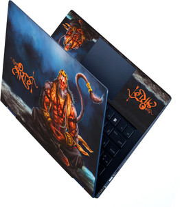 Full Panel Laptop Skin Decal Sticker Fits Size Upto 15.6 inches - Jai ...