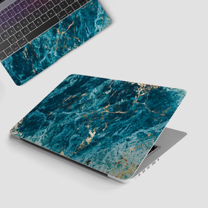 Yuckquee Marble Top+Wrist Pad Vinyl Laptop Skin/Sticker Vinyl Laptop ...