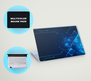 SDM 3in1 laptop skin with track-pad & mouse-pad (creative) 15.6 inch ...