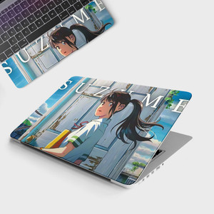 Yuckquee SUZUME Top+Wrist Pad Vinyl Laptop Skin 17.3 Vinyl Laptop Skin ...