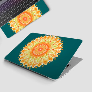 Yuckquee Mandala Art Full Body Vinyl Laptop Skin 13.3 P-1 Vinyl Laptop ...