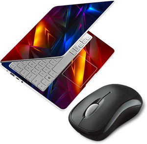 GlossyDesigns Full Body Laptop Skin Sticker For Laptop size 14 to 15.6 ...