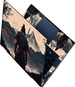 Flipkart SmartBuy _All Panel_Samurai warrior with sword Vinyl Laptop ...