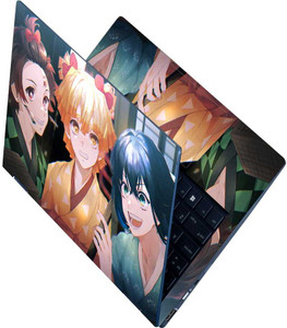 Anweshas Full Body Laptop Skin Upto 15.6 inches - Demon Slayer Kimetsu ...