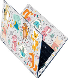 FineArts Full Body Laptop Skin For 14 to 15.6 inch Laptop - Animal ...