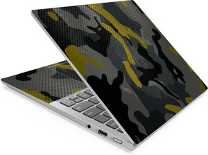 Anweshas Black Camouflage Full Panel Laptop Skins Upto 15.6 inch - No ...