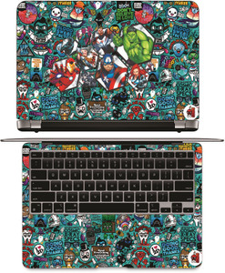 PRINTHUBS Full body Anime Laptop Skin Decal Sticker Scratch & Bubble ...