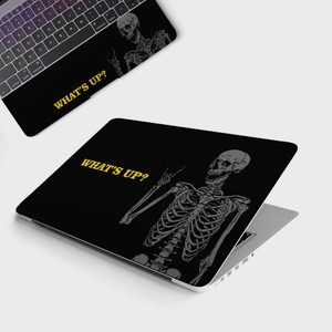 Yuckquee SKELETON AESTHETIC Full Body Vinyl Laptop Skin 13.3 Vinyl ...