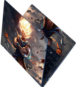 Flipkart SmartBuy Full Body Laptop Skin Sticker - Goku Dragon Ball Z ...