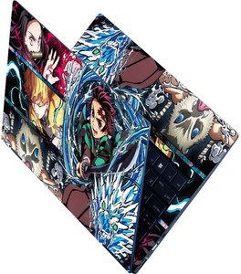 Techfit Full Body Laptop Skin Upto 15.6 Inches - Anime Nezuko Kamado ...