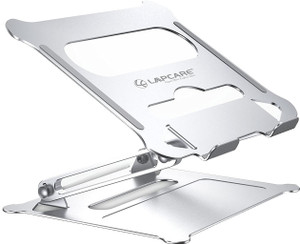 LAPCARE Lapergo LSE-444 Aluminium Floor and Desk Stand Laptop Stand ...