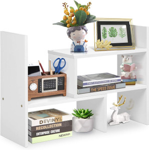 UniAart Desk Shelves DIY Table Desktop Storage Shelf Multiple Mounting ...
