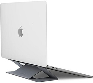 Moft invisible laptop stand-cooling version Cool Grey Fiber Floor and ...