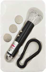 Naama 3in1 Laser Pointer, Laser Torch with Emergency Hazard LED Light ...