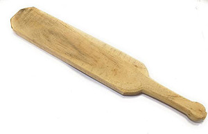 POLLYKING Best Heavy Weight Cleaning Natural Wooden Bat/Peddle/thaapi ...