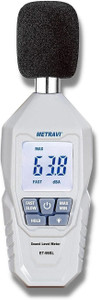 Metravi ET-99SL Sound Level Meter and Decible Meter for up to 130dB LCR ...