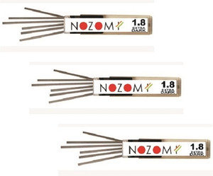 NOZOMI Flat Lead 1.8 mm for Draft Drawing, Art Sketching/ Calligraphy ...