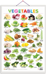 Vegetables Early Learning Educational Chart for Kids | 20"X30" inch ...