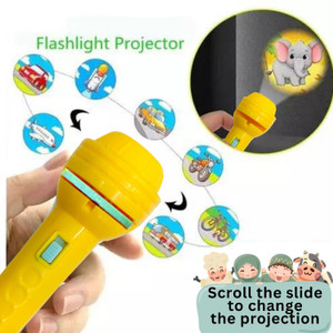 TOY KINGDOM Mini Slide Projector Flashlight Torch, Kids educational ...