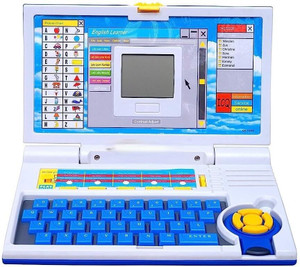 KHELOZZ LCD Display 20 Activity Educational Laptop Computer Toy with ...