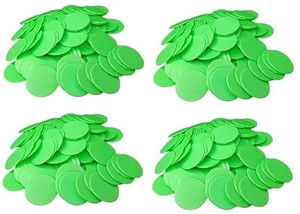 MOREL ROUND PLASTIC PLAIN TOKEN COIN FOR SHOP, GAMES, STORES, SCHOOL ...