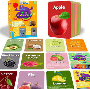 The Little Ones Flash Cards For Kids Premium Thick Modern Flash Card ...