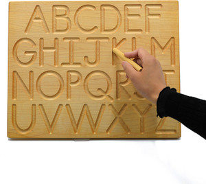 Plus Shine ABC Trace Letters Capital Alphabet Writing Practice Tracing ...