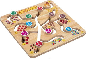 PopPlop Learning Number/Counting Matching Practice Board Education ...