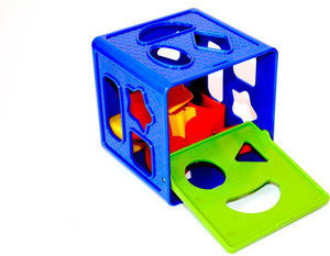 TheRichJD Blocks Shape Sorter Cube Building Blocks - Blocks Shape ...