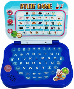 MRHcreations Mini Laptop for Kids, with Sounds. Learn English Study ...