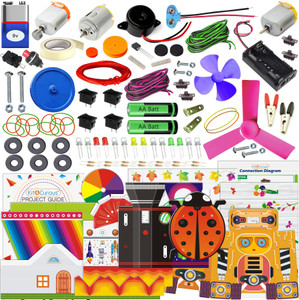 Kit4Curious 113 experiments Science activity kit - 100 DIY projects +13 ...