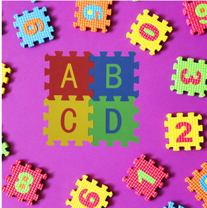 Pyzel 36 Tile ABCD Puzzle Matt Kids (Multicolor) Price in India - Buy ...