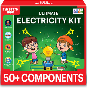 Einstein Box Electricity Kit | Science Project Kit & Circuits | Toys ...