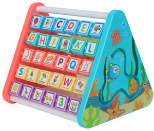 XIZOEN 5in1 Activity Triangle Cube for Babies Montessori Learning ...