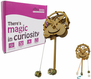 Office Petals Mechanical Cloack Wooden Mechanical Pendulum Clock Puzzle ...