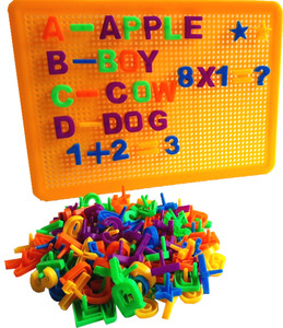 KUSH Lovely Blocks Magic ABCD Learning and Math game Toys Magic Toy ...