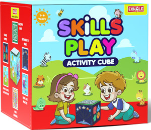 EXHALE 8-in-1 Skills Play Cube Game for Kids 1 to 6 years Price in ...
