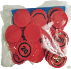 90 Degree Plastic Currency Token Coins Counters Currency Chips Poker ...