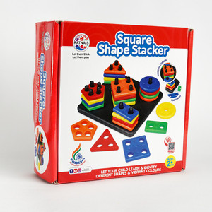 RATNA'S Shape Stacker square Learn shapes and stack them Price in India ...