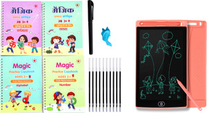 Tap2kaart COMBO MAGIC BOOK+LCD WRITING Tablet Drawing Magic Writing ...
