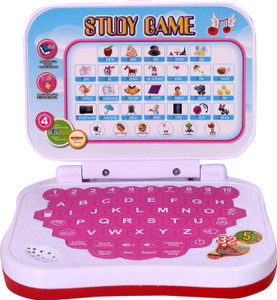 Kid Kraze Mini Laptop with Sounds for Kids ,Fun with Learn Laptop Game ...