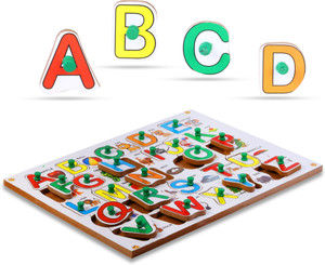 Wow The Toy ABC Wooden Puzzle | Lifetime Learning Toy For Kids (27 ...