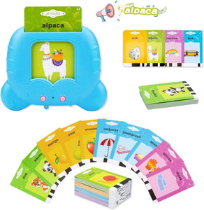 Mynxe Flash Cards for Kids Talking English Words Flash Cards Electronic ...
