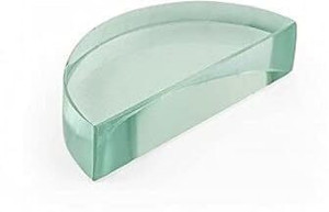 LabHouse Circular Semi Glass Block D (Pack of 2) Solid Prism Price in ...