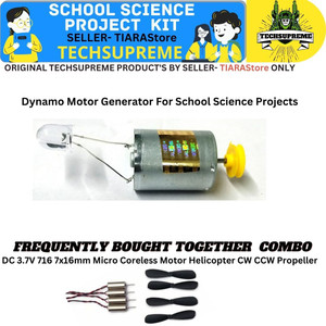 TechSupreme School Science Project Dynamo or Generator Motor & Drone ...
